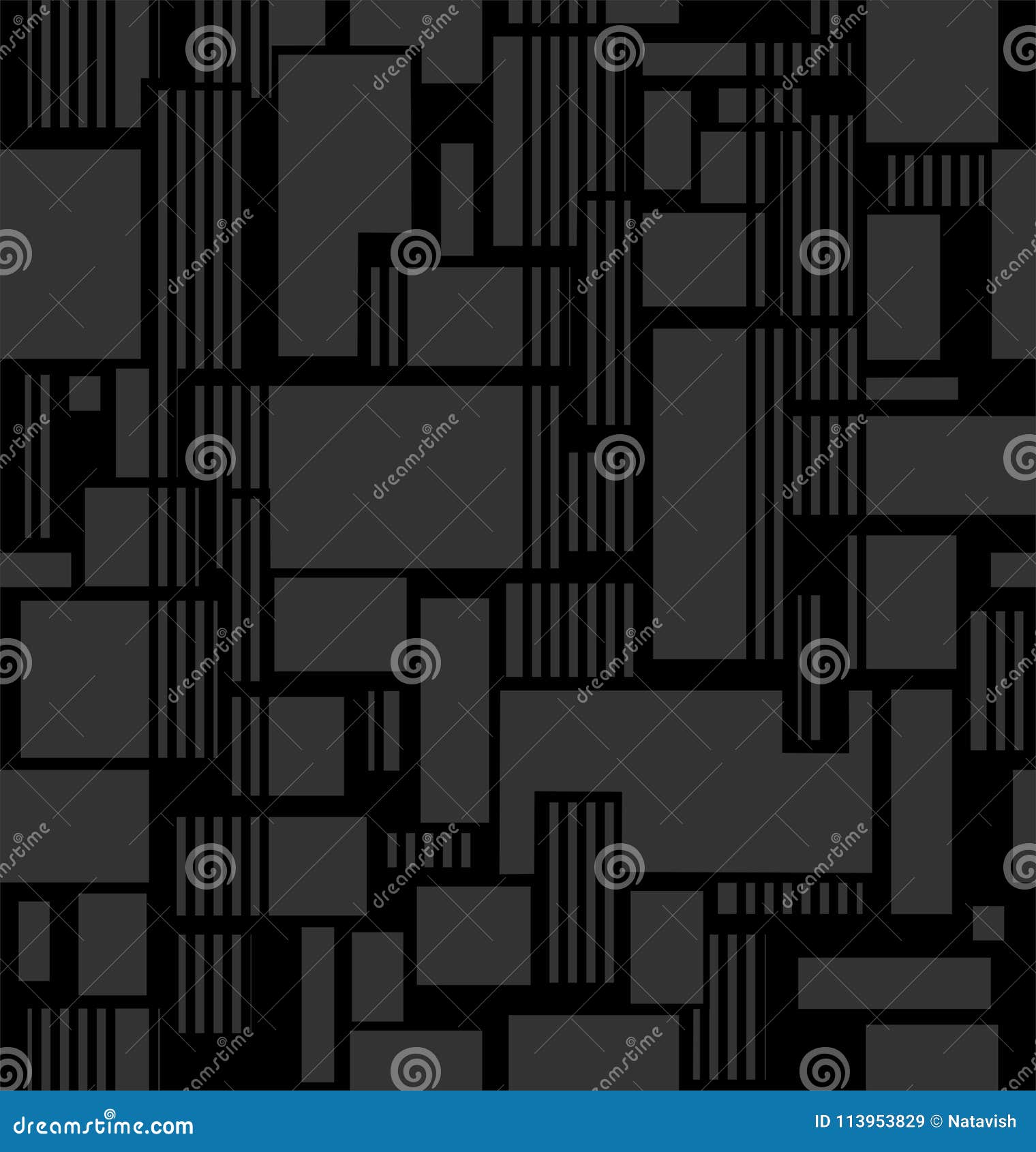 Abstract Texture from Squares and Line Stock Illustration ...