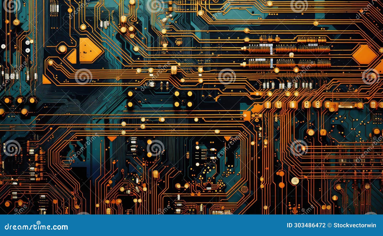 Abstract Texture Tech Background Stock Illustration - Illustration of ...