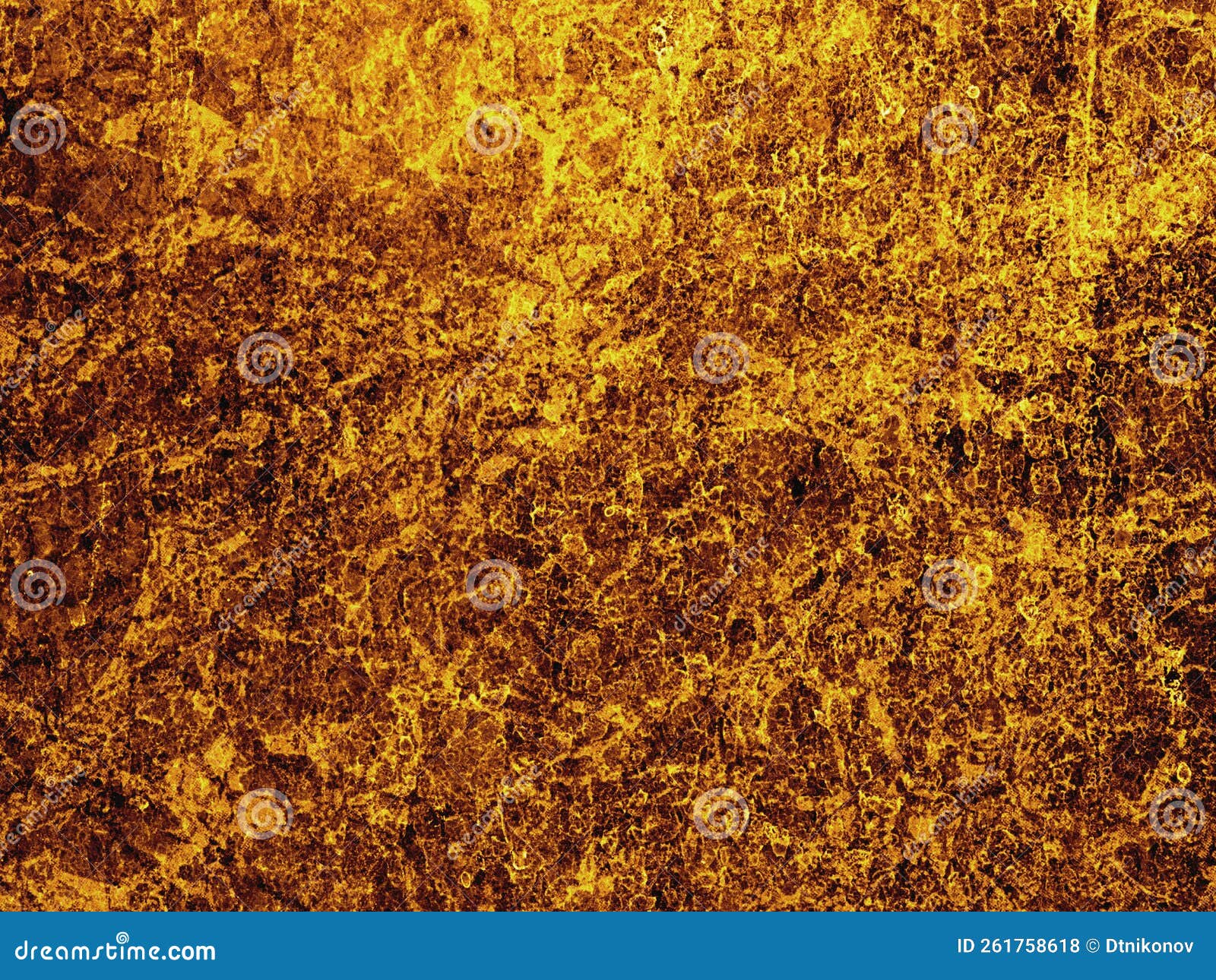 Abstract Texture with a Very Complex Pattern of Dark Orange Color ...