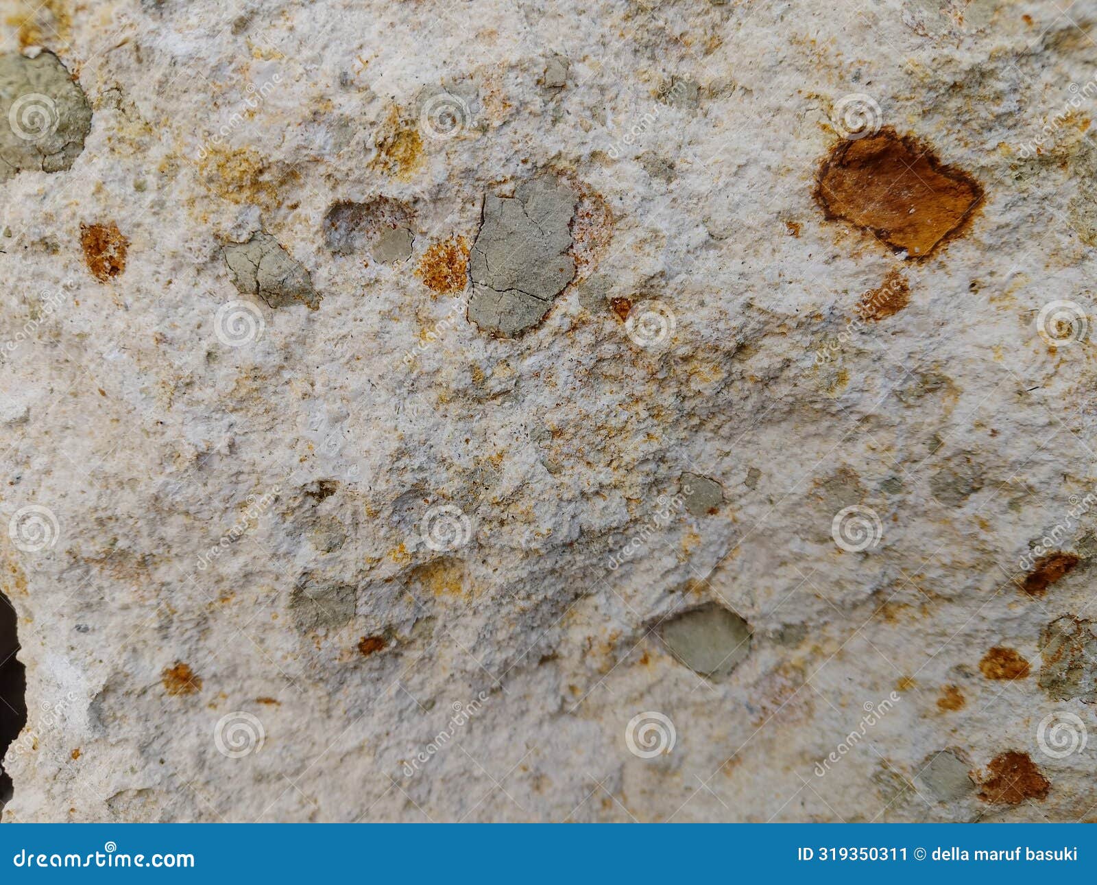 Abstract Texture of White Stone Background for Building Foundations ...