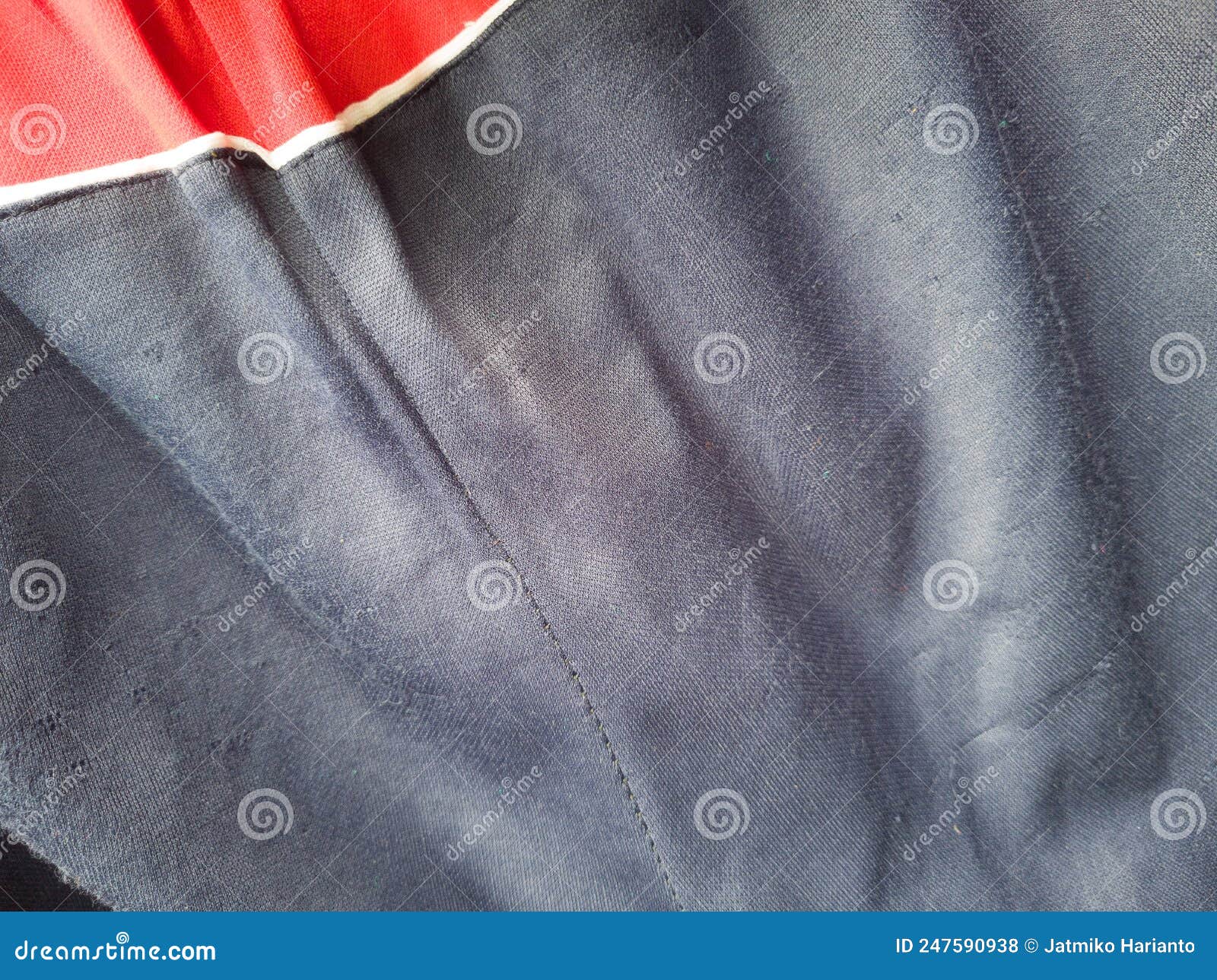 Abstract Textured Background of Blue and Red Sweatpants Fabric Stock ...