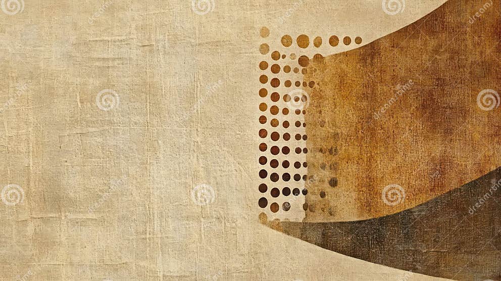 Abstract Textured Background with Circular Patterns and Curves Stock ...
