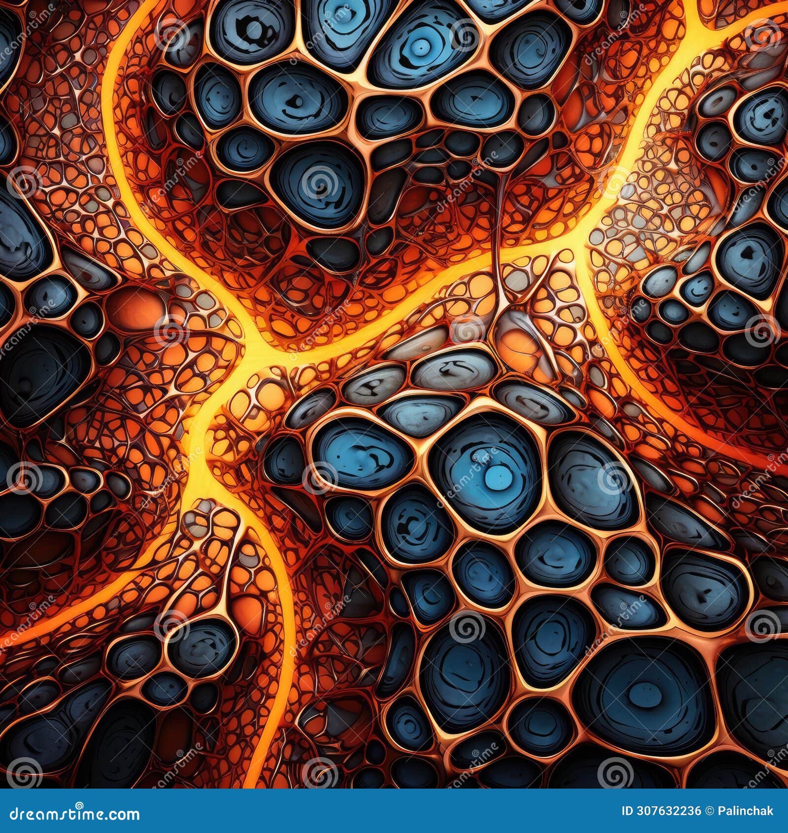 Abstract Neural Pattern Texture Background Stock Illustration ...