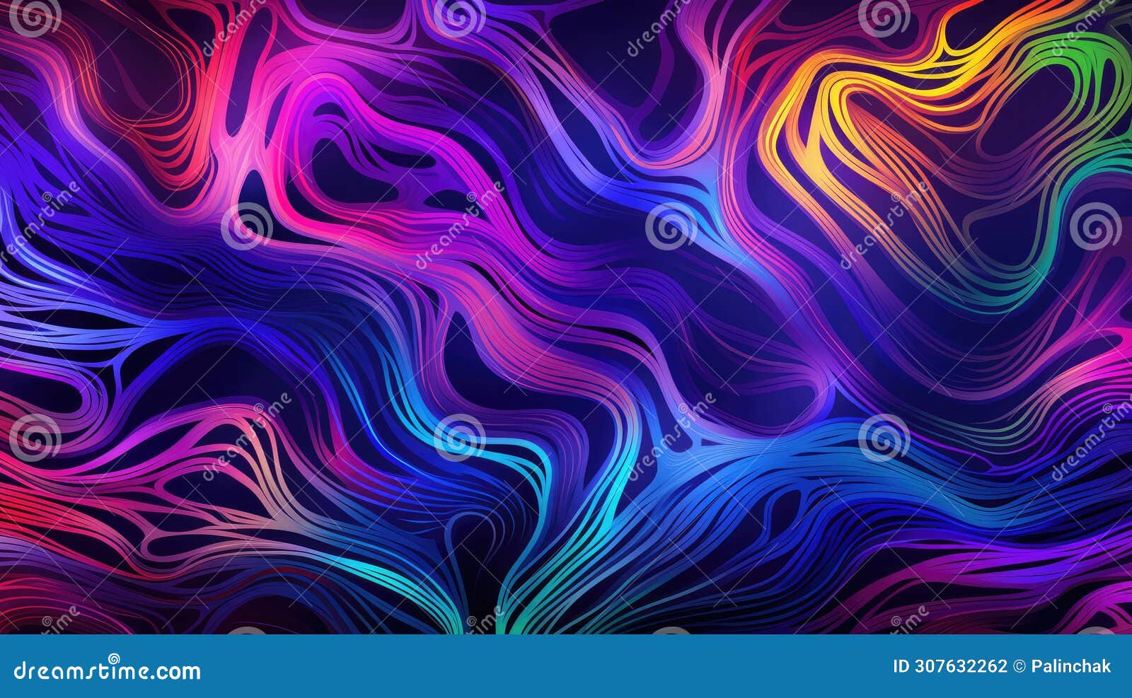 Abstract Neural Pattern Texture Background Stock Illustration ...