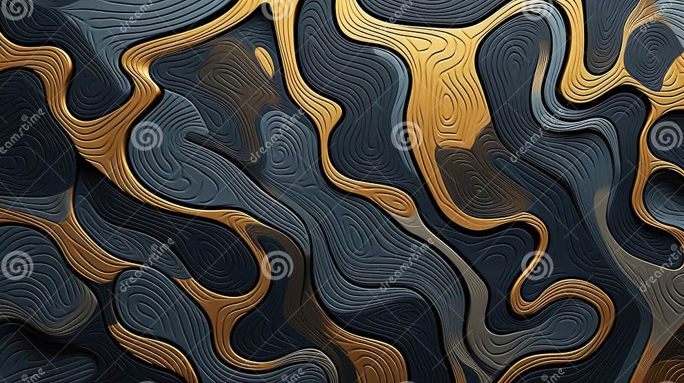 Abstract Neural Pattern Texture Background Stock Illustration ...