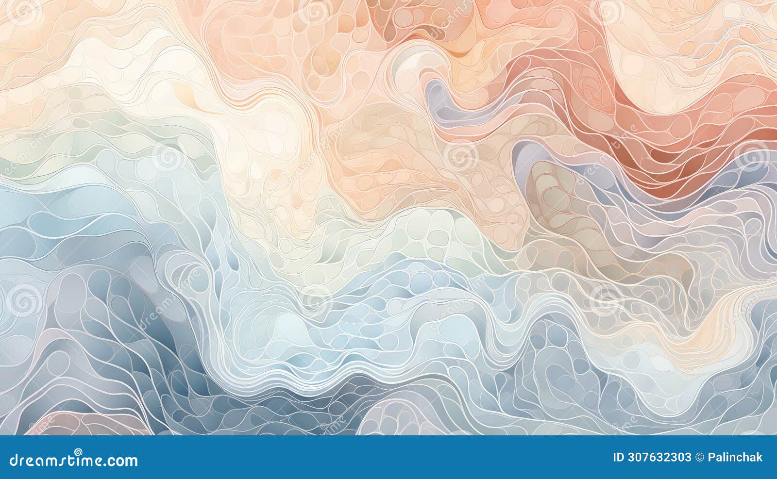 Abstract Neural Pattern Texture Background Stock Illustration ...