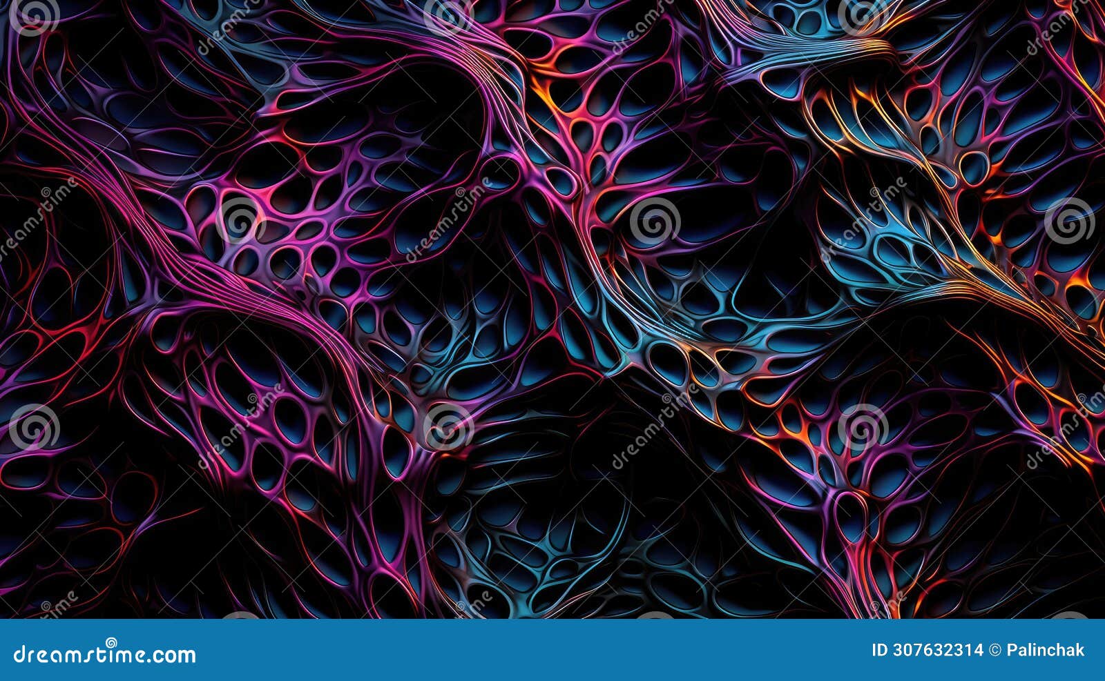 Abstract Neural Pattern Texture Background Stock Illustration ...