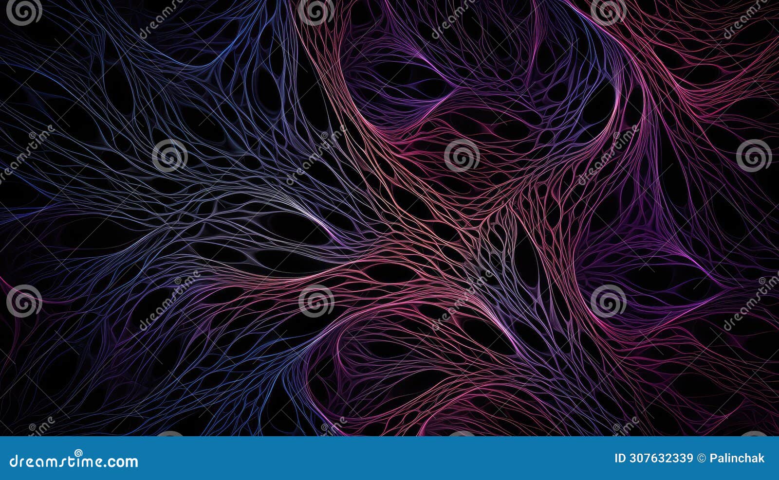 Abstract Neural Pattern Texture Background Stock Illustration ...