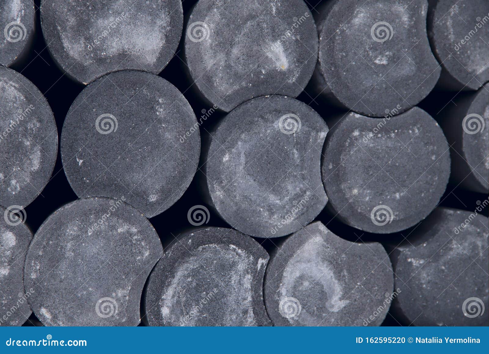 Abstract Textured Background with Round Gray Elements. Stock Photo ...