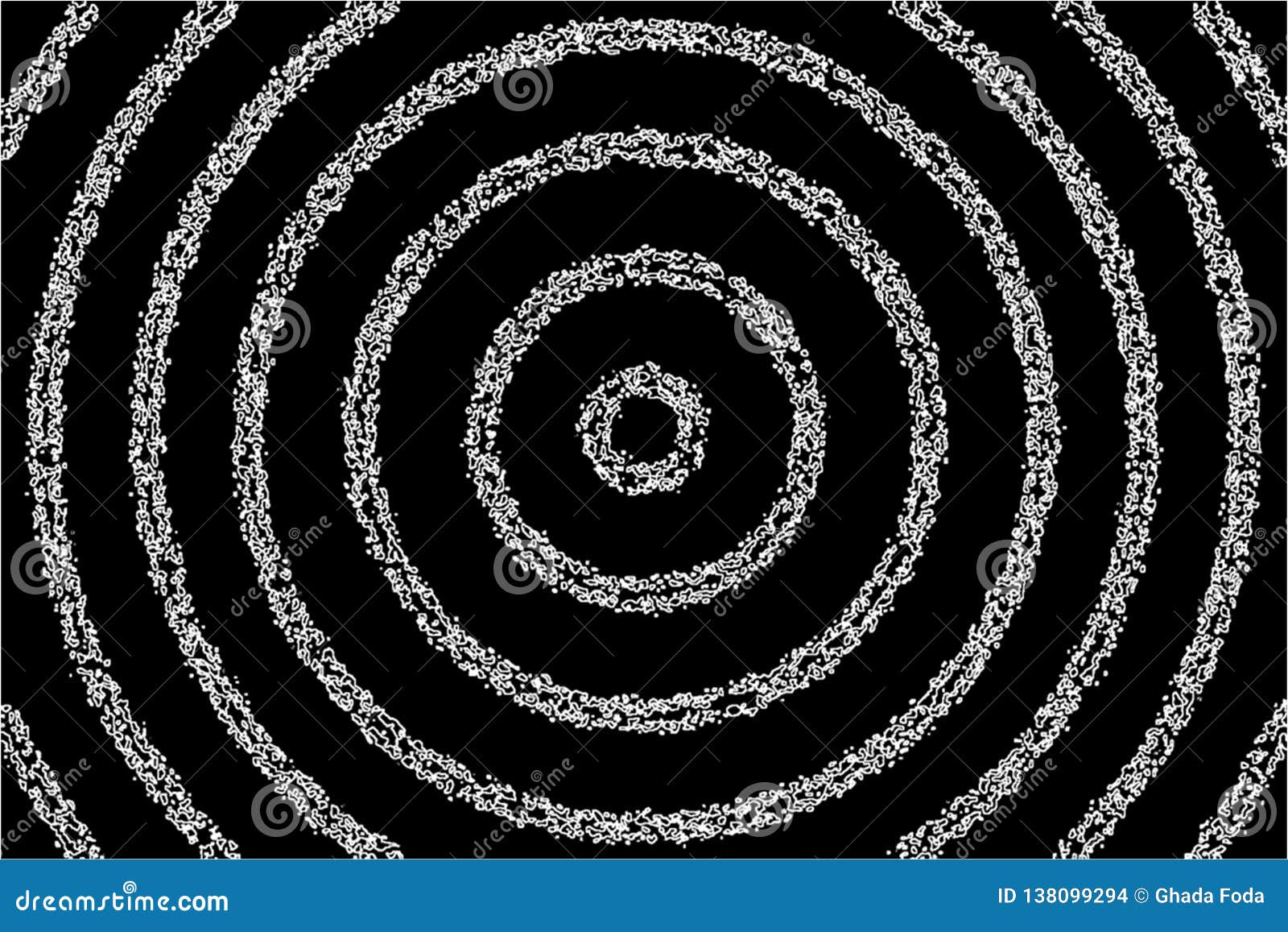 Abstract Textured Circular Background Stock Illustration - Illustration ...