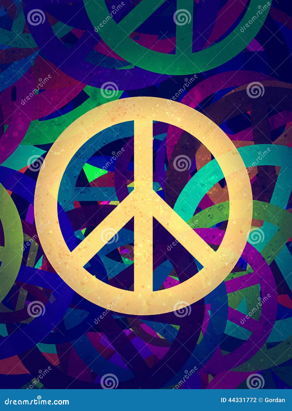 Abstract Textured Collage - Peace Background Stock Photo - Image of ...