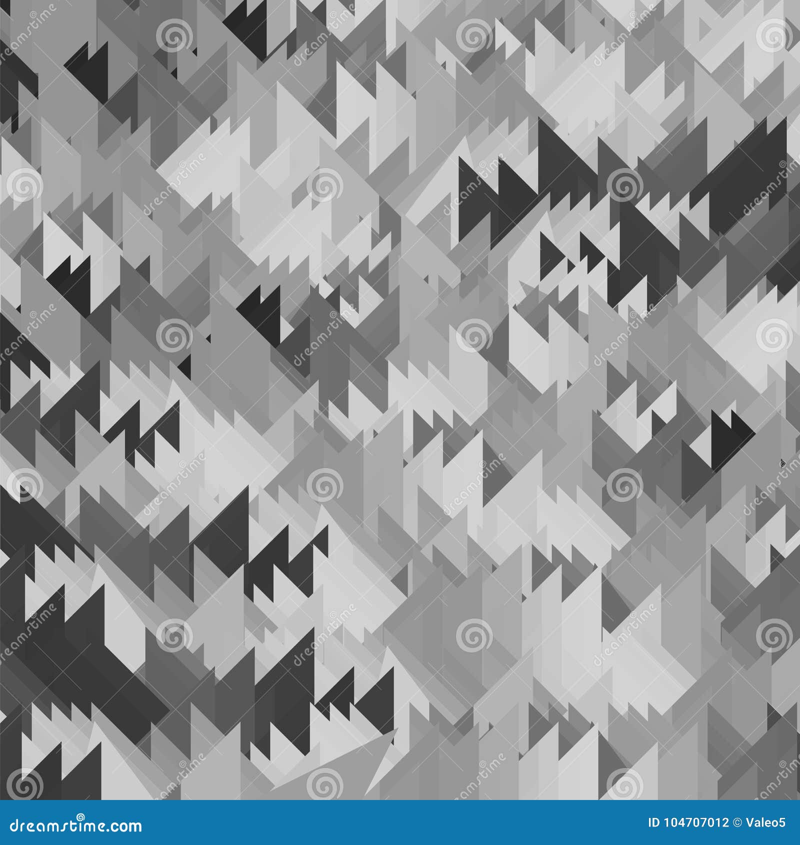 Abstract Textured Grey Triangle Pattern Stock Vector - Illustration of ...