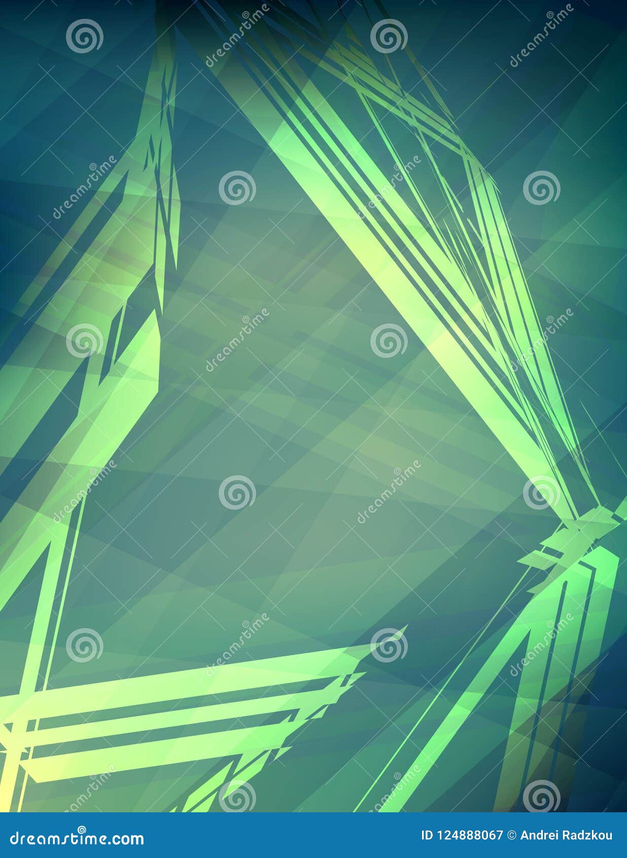 Pattern of Poster with Triangle. Vector Background Stock Vector ...