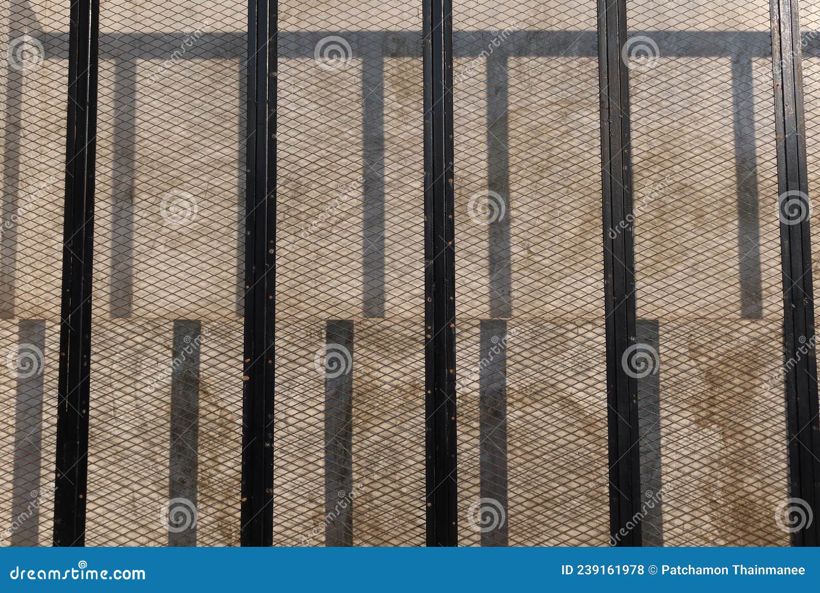 Abstract Textured Steel Grid Steel Frame Fabric for Empty Space ...