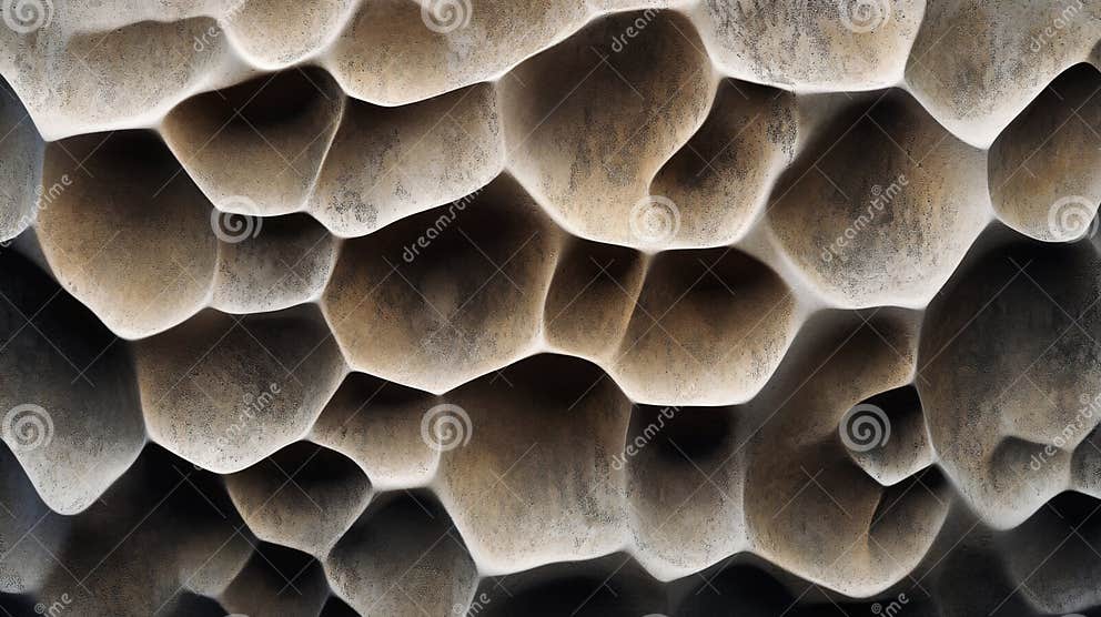 Abstract Textured Stone Wall Surface Design Stock Illustration ...