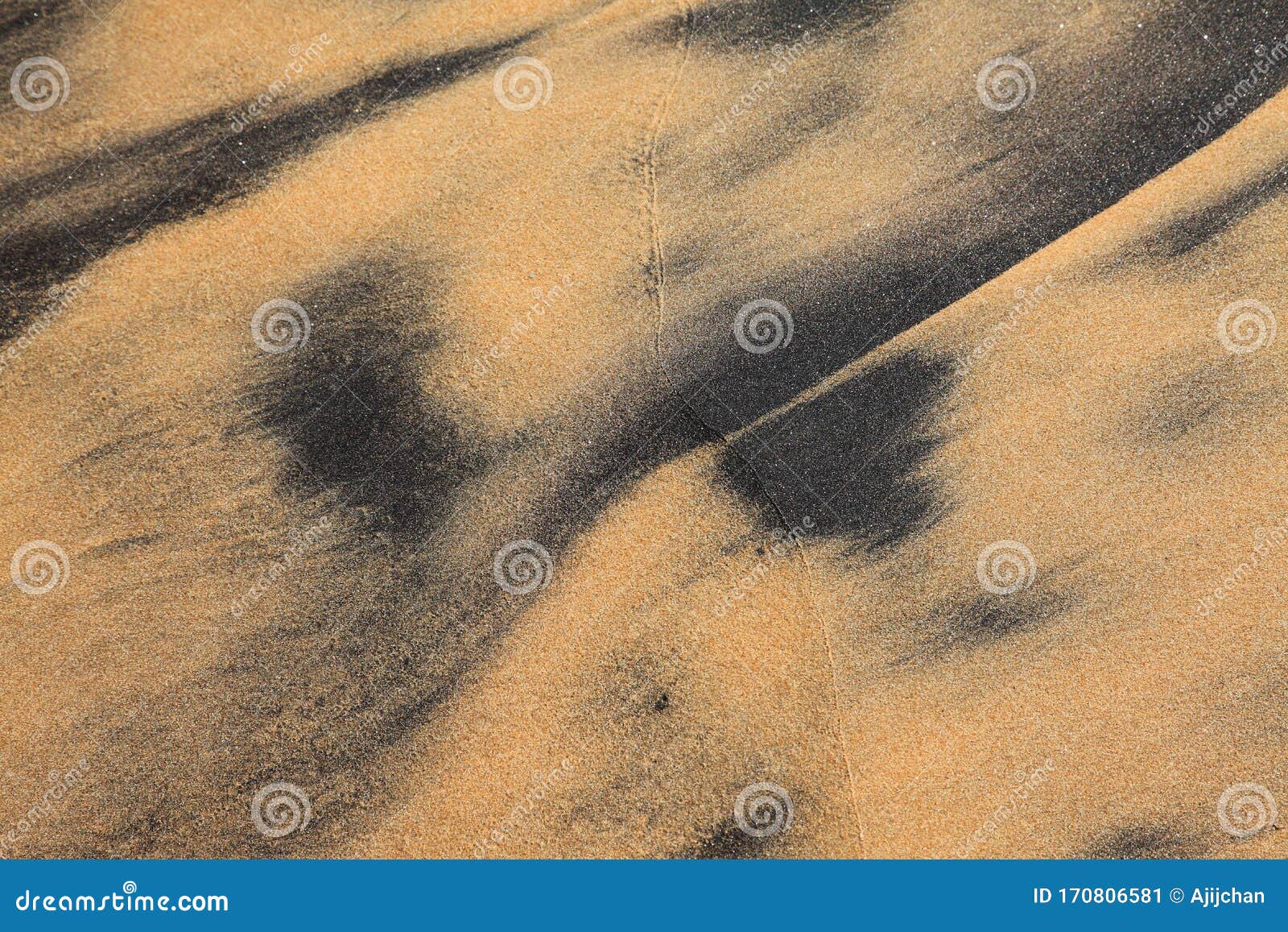 Abstract Textures of Beach Sand Stock Image - Image of ...