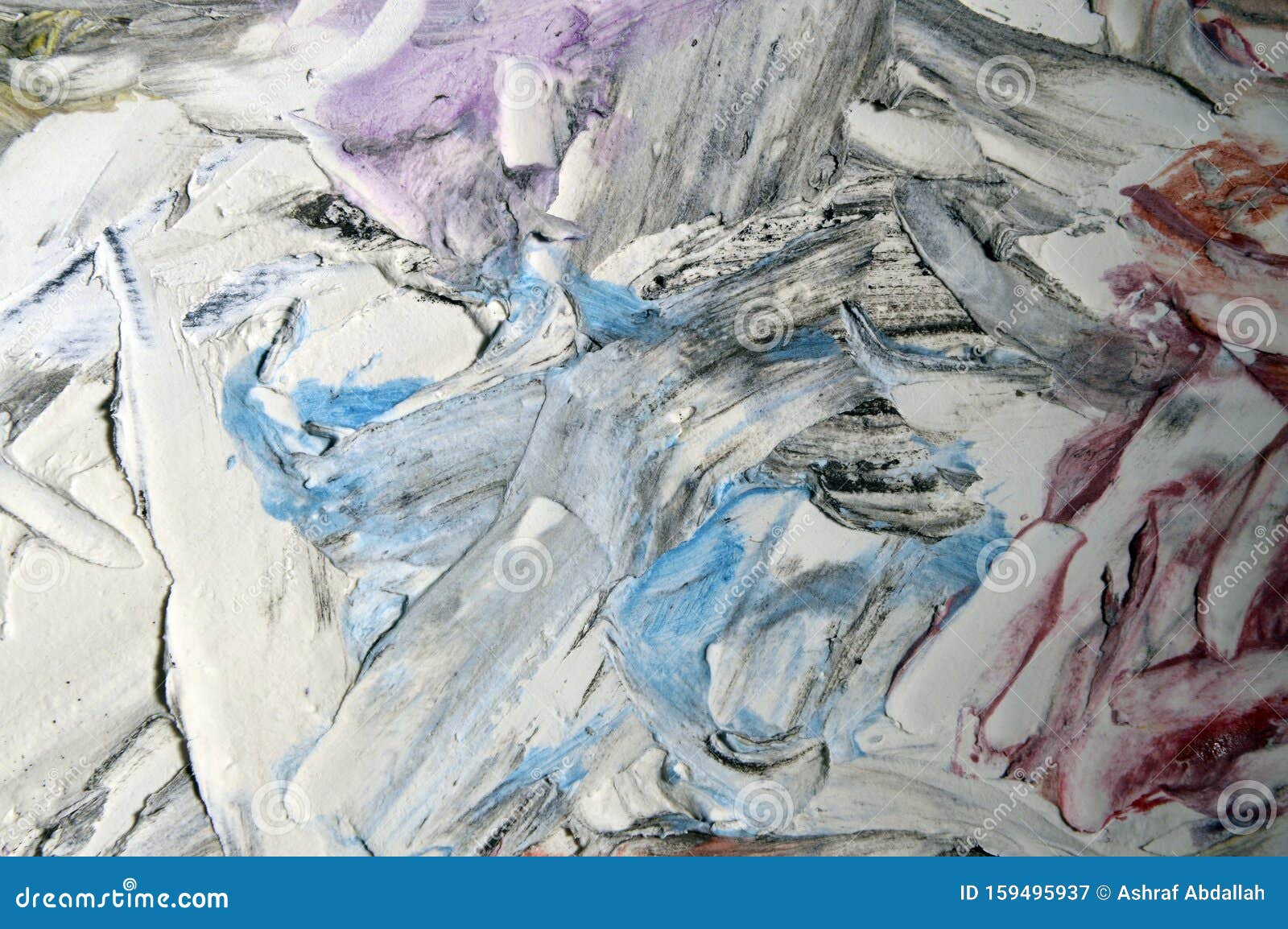 Abstract Textures Smudged Surface Background Closeup Stock Image ...