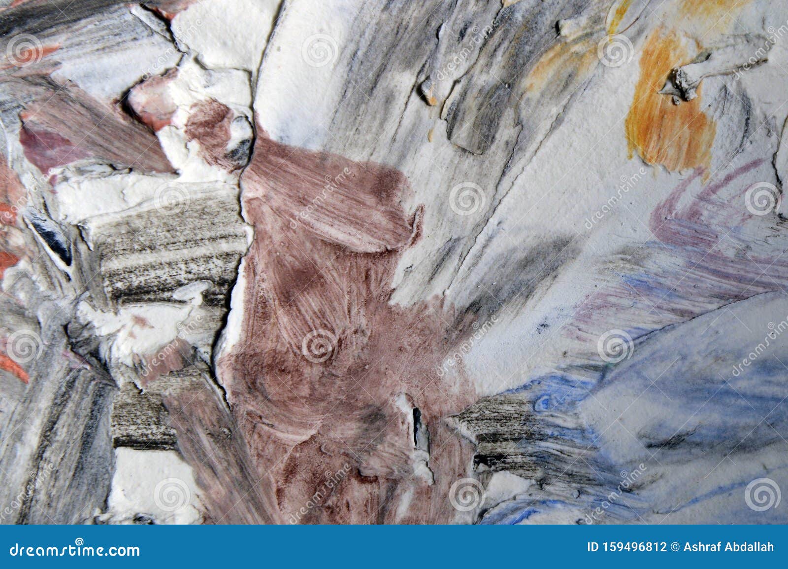 Abstract Textures Smudged Surface Background Closeup Stock Photo ...