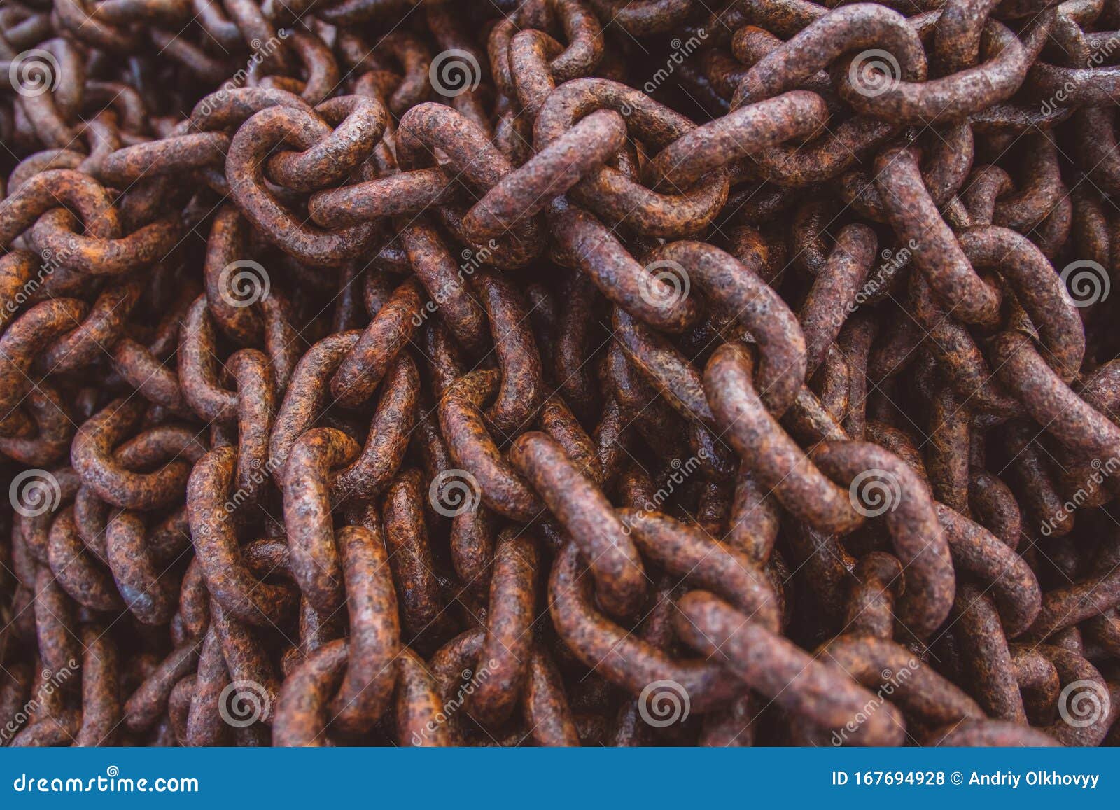 Abstract of Thick Rusty Chain Background Image. Top View. Copy Space ... Abstract of Thick Rusty Chain Background Image. Top View. Copy Space ...