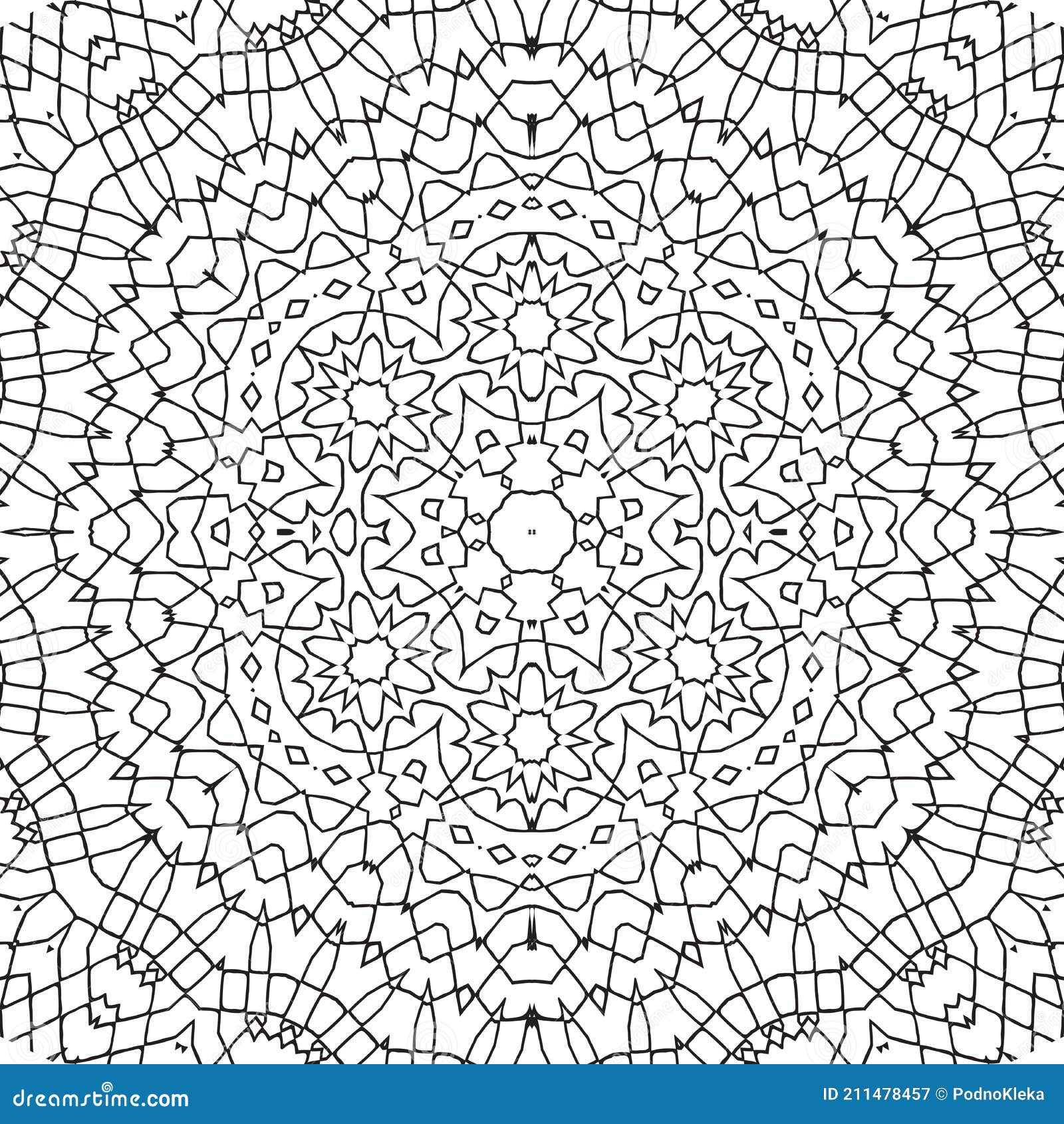 Abstract Thin Lines Web Mesh Damask Thread Seamless Geometric Outline ...