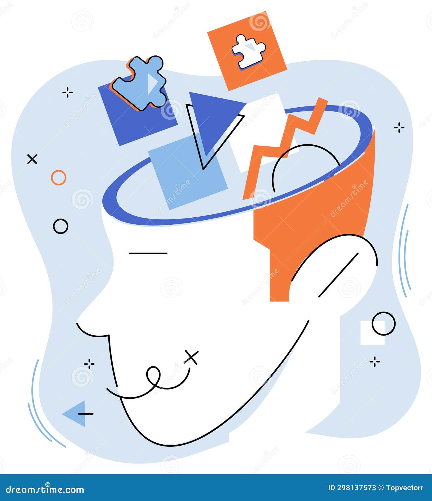 Abstract Thinking. Analyzing Requires Concentration and Mental Agility ...