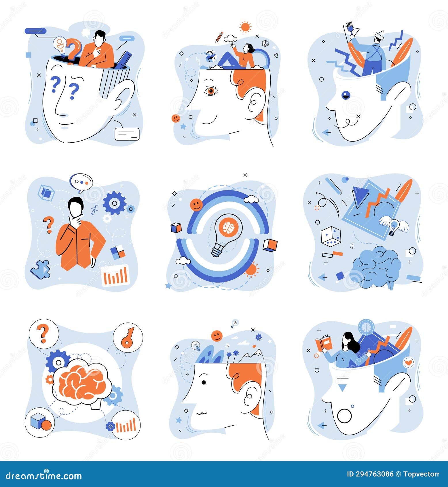 Abstract Thinking. Analyzing Requires Concentration and Mental Agility ...