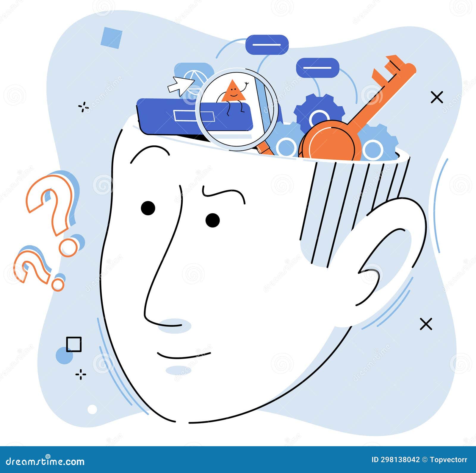 Abstract Thinking. Intellectual Curiosity Drives Us To Seek Knowledge ...