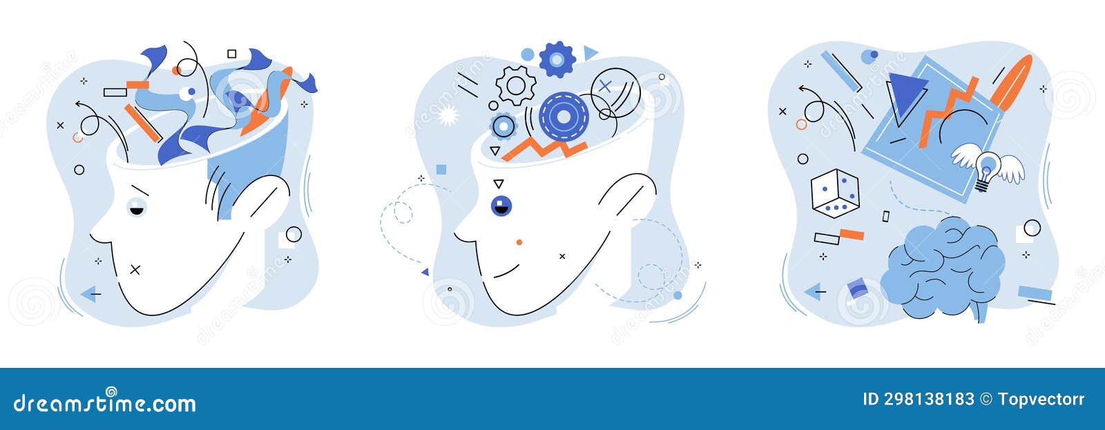 Abstract Thinking. Intelligence and Creativity Intertwine To Generate ...