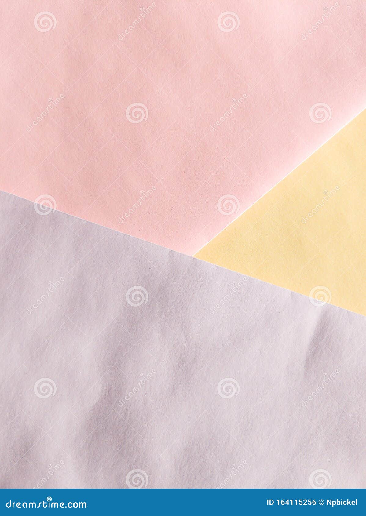 Abstract Three Color Pastel Background with Copy Space for Text or ...