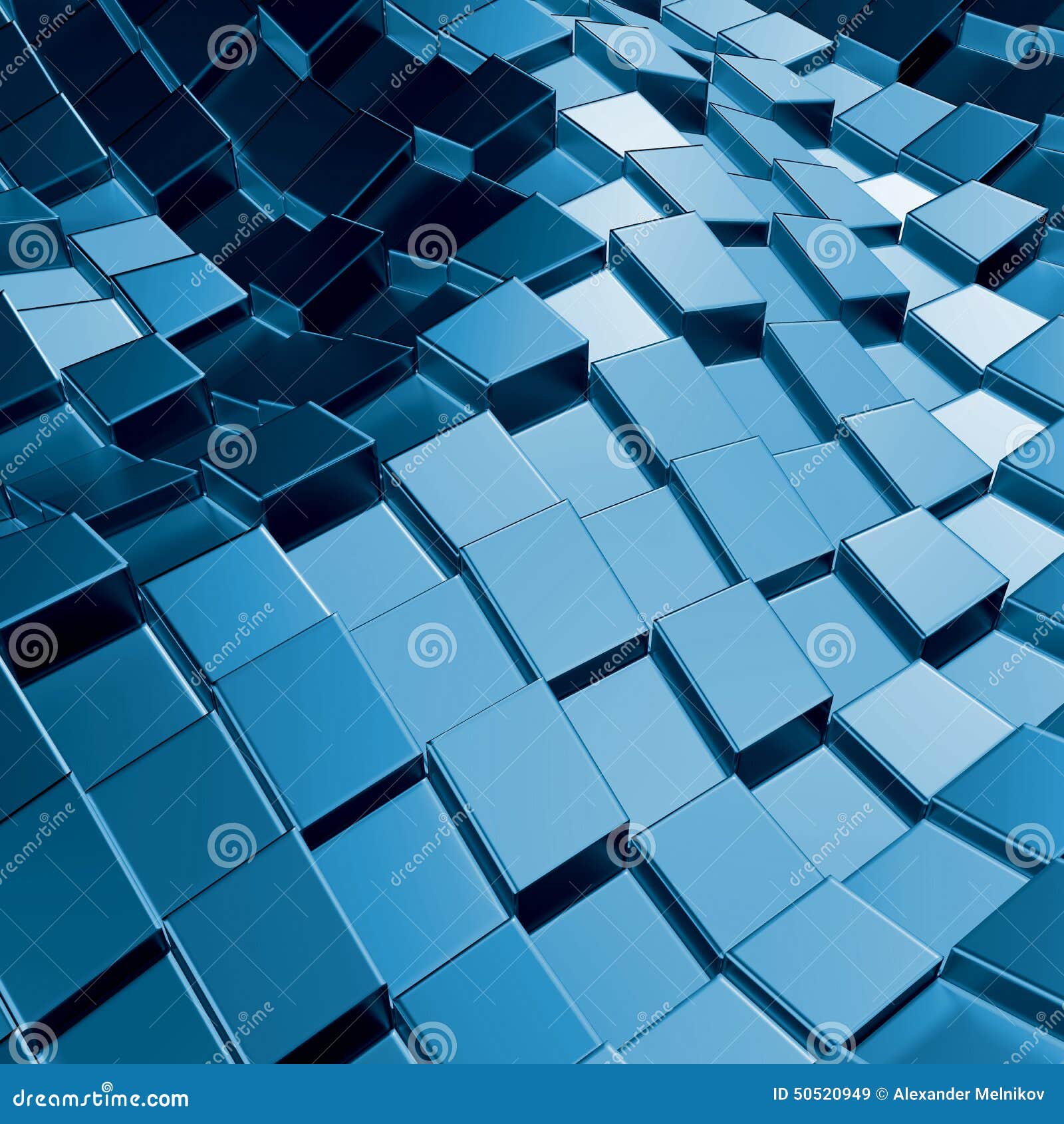 Abstract Three-dimensional Background Stock Illustration - Illustration ...