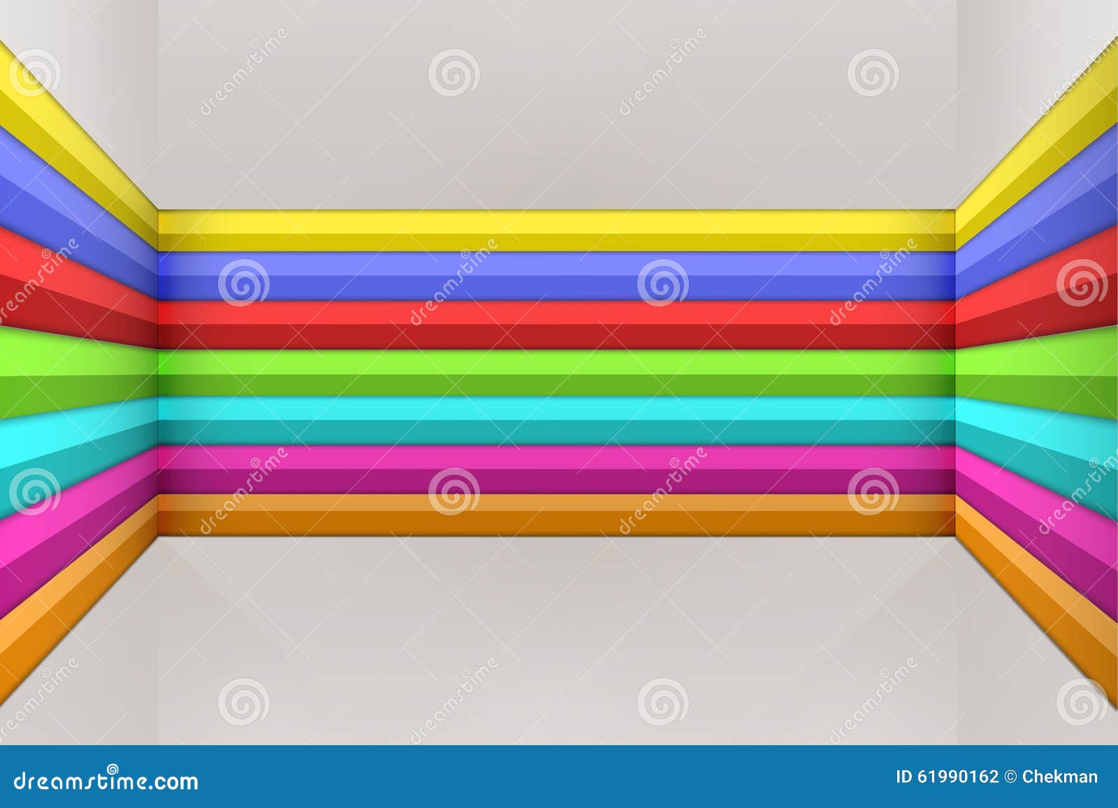 Abstract Three-dimensional Background Stock Illustration - Illustration ...
