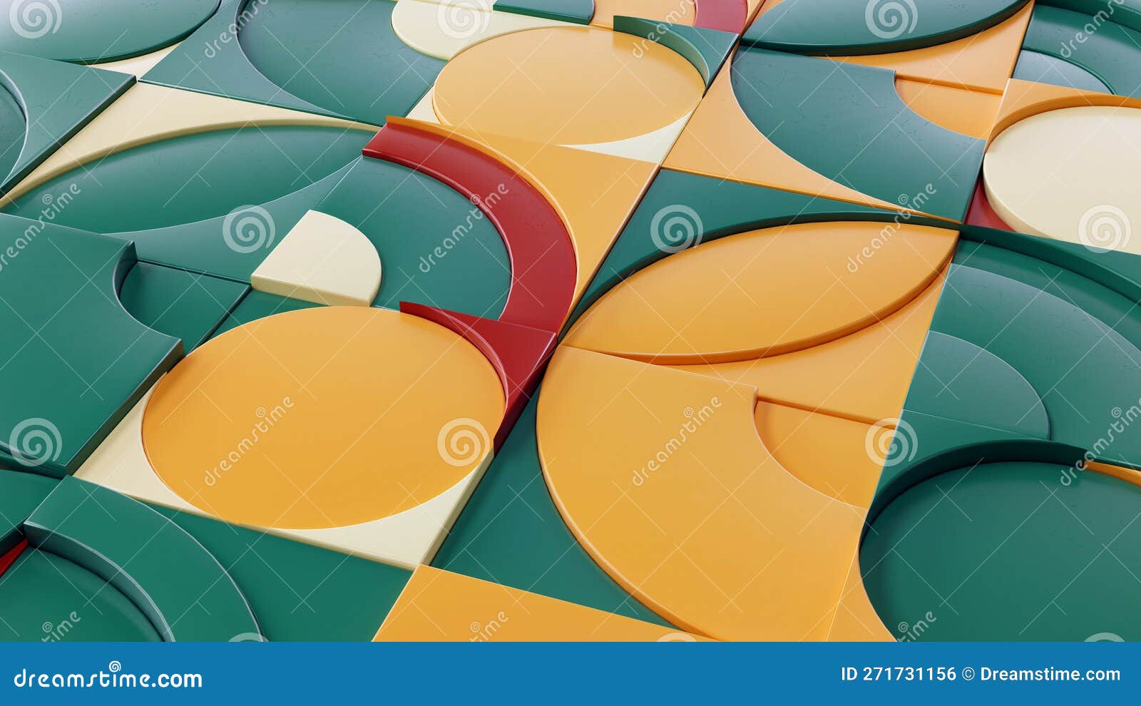 Abstract Three-dimensional Ornament. Bauhaus Style. 3d Rendering Stock ... Abstract Three-dimensional Ornament. Bauhaus Style. 3d Rendering Stock ...