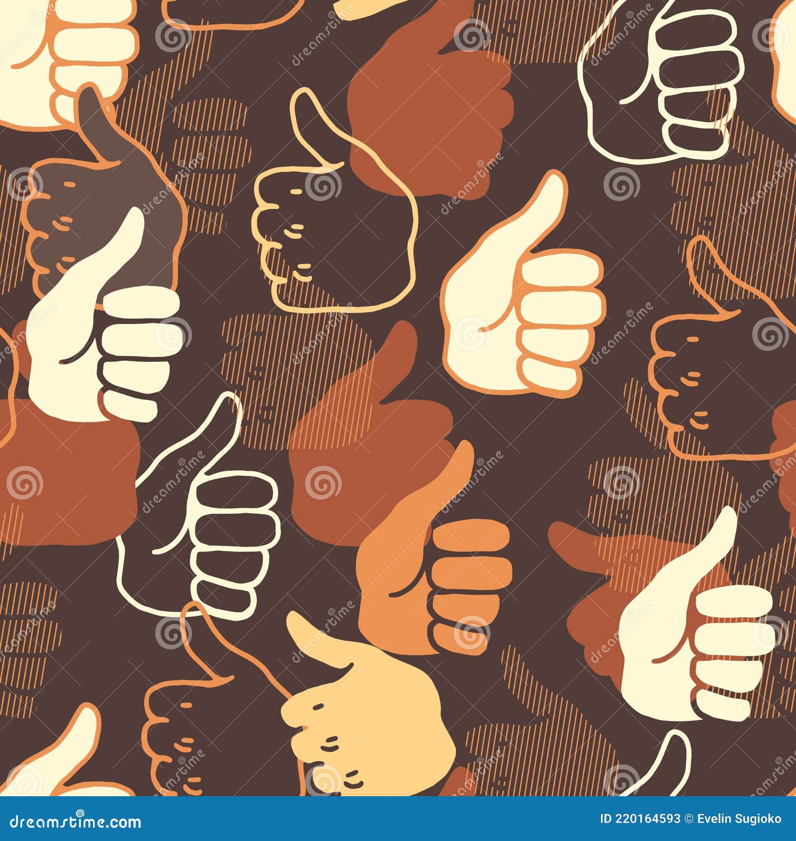 Abstract Thumbs -up Or Like Symbol With Triangles Vector Illustration ...