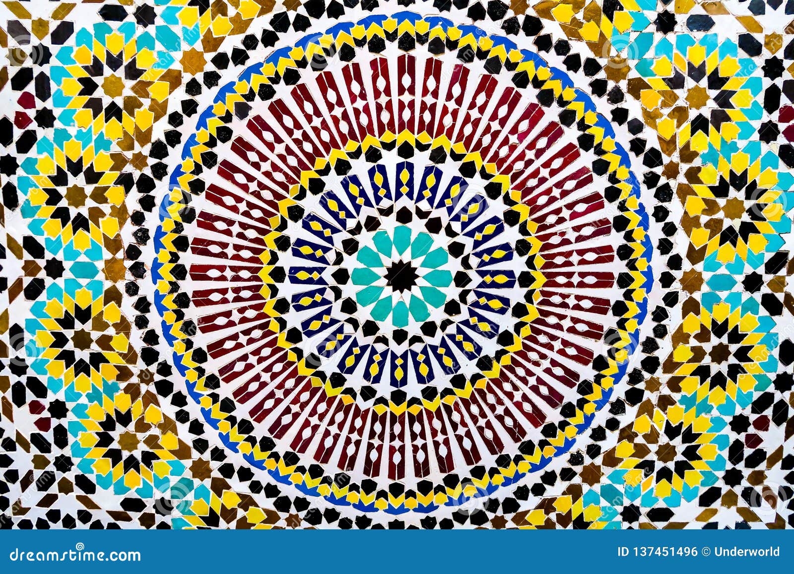 Abstract Tile Mosaic Pattern, Photo As Background Stock Photo - Image ...