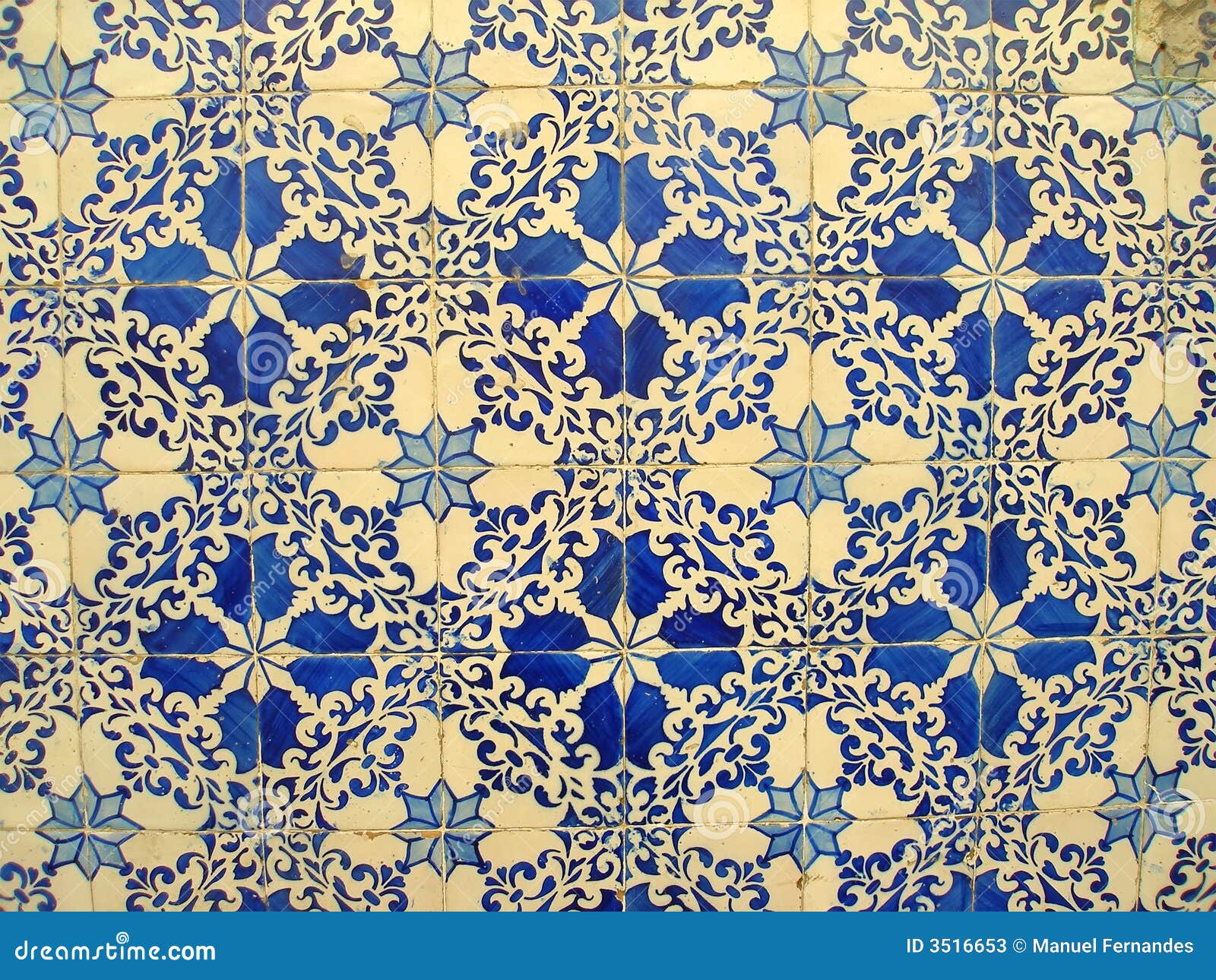 Abstract tile pattern stock image. Image of portugal, ornamental - 3516653