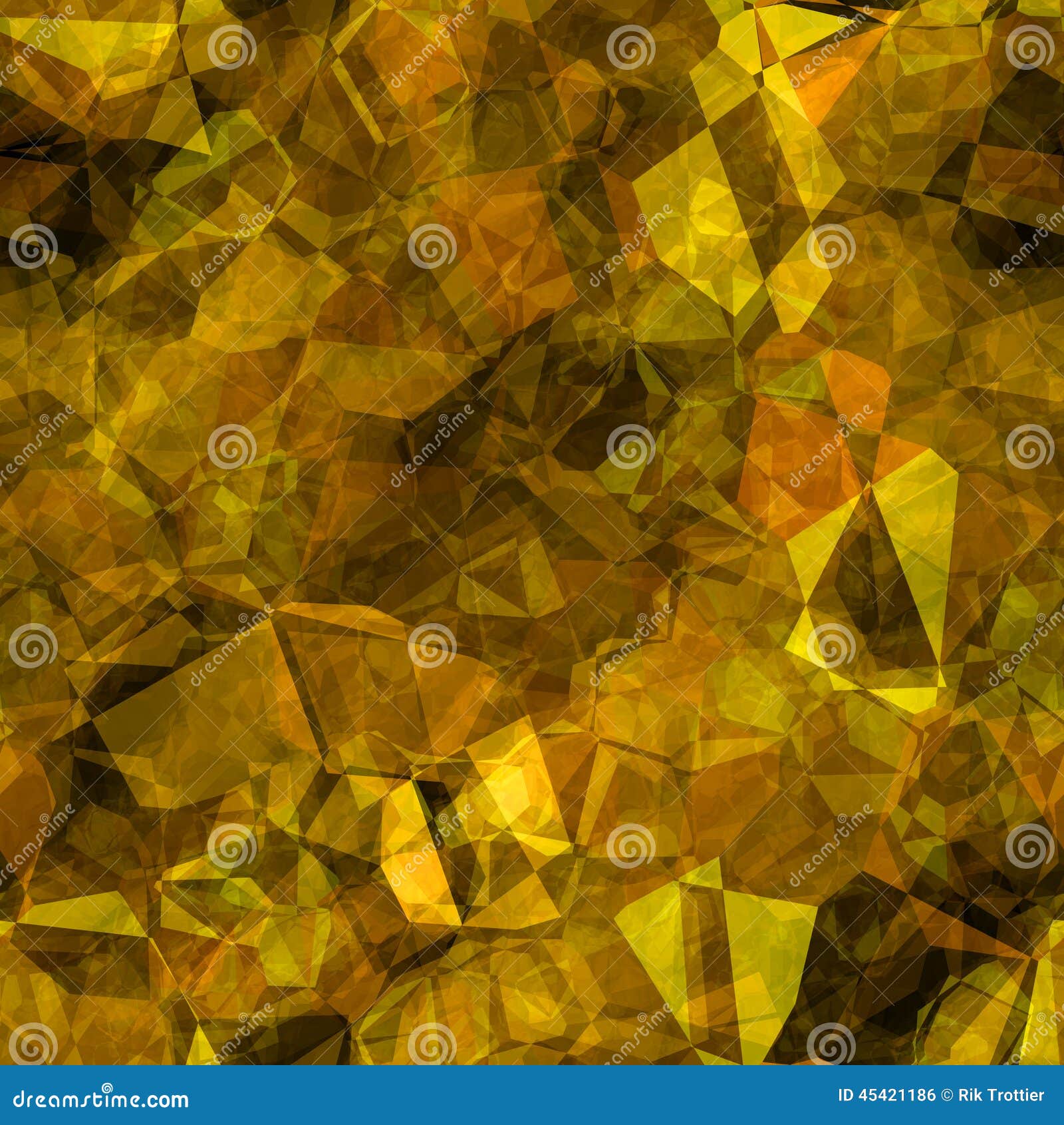 Abstract Tileable Gold Polygons Stock Illustration - Illustration of ...