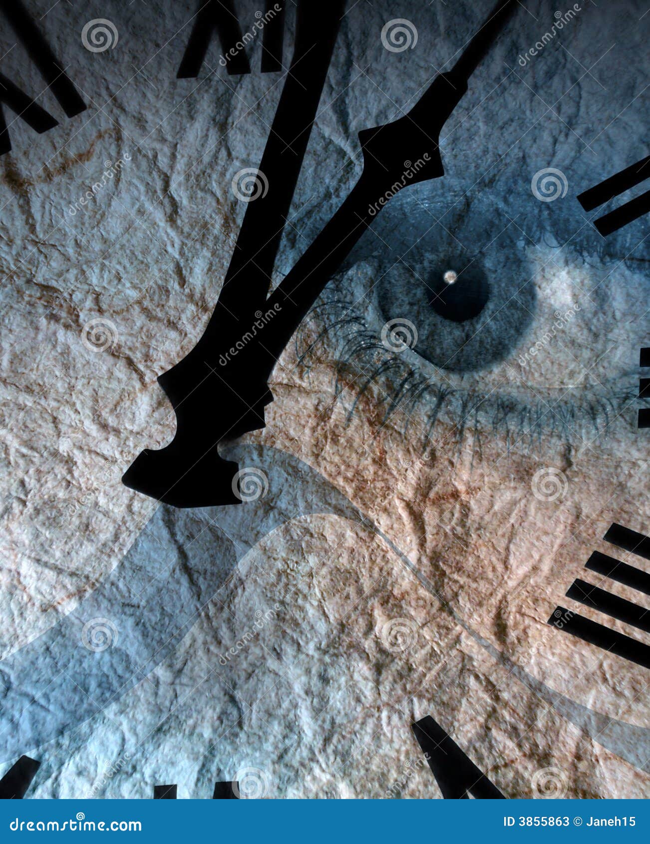 Abstract time stock illustration. Illustration of concept - 3855863