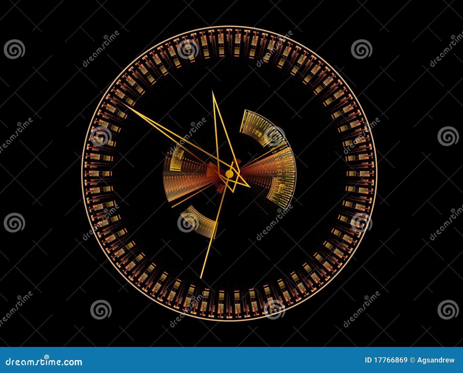 Abstract Time Background stock illustration. Illustration of light ...