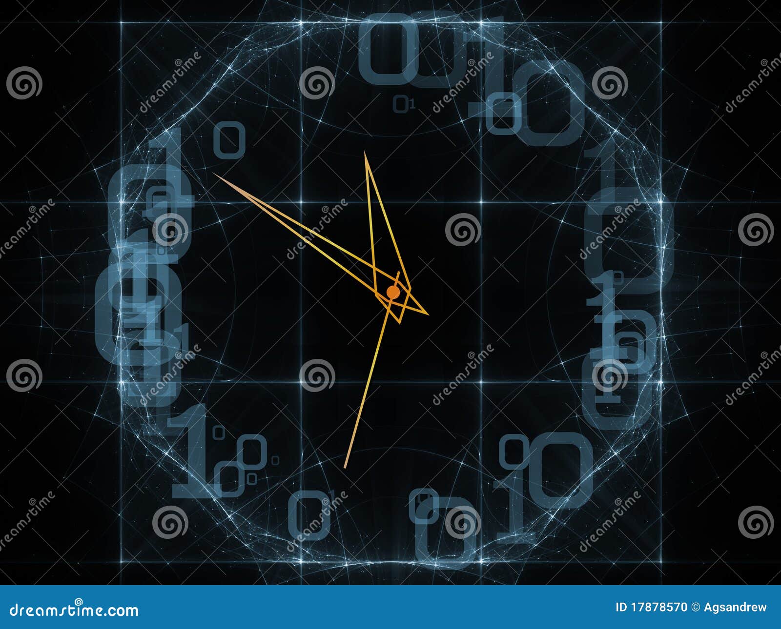 Abstract Time Background stock illustration. Illustration of energy ...