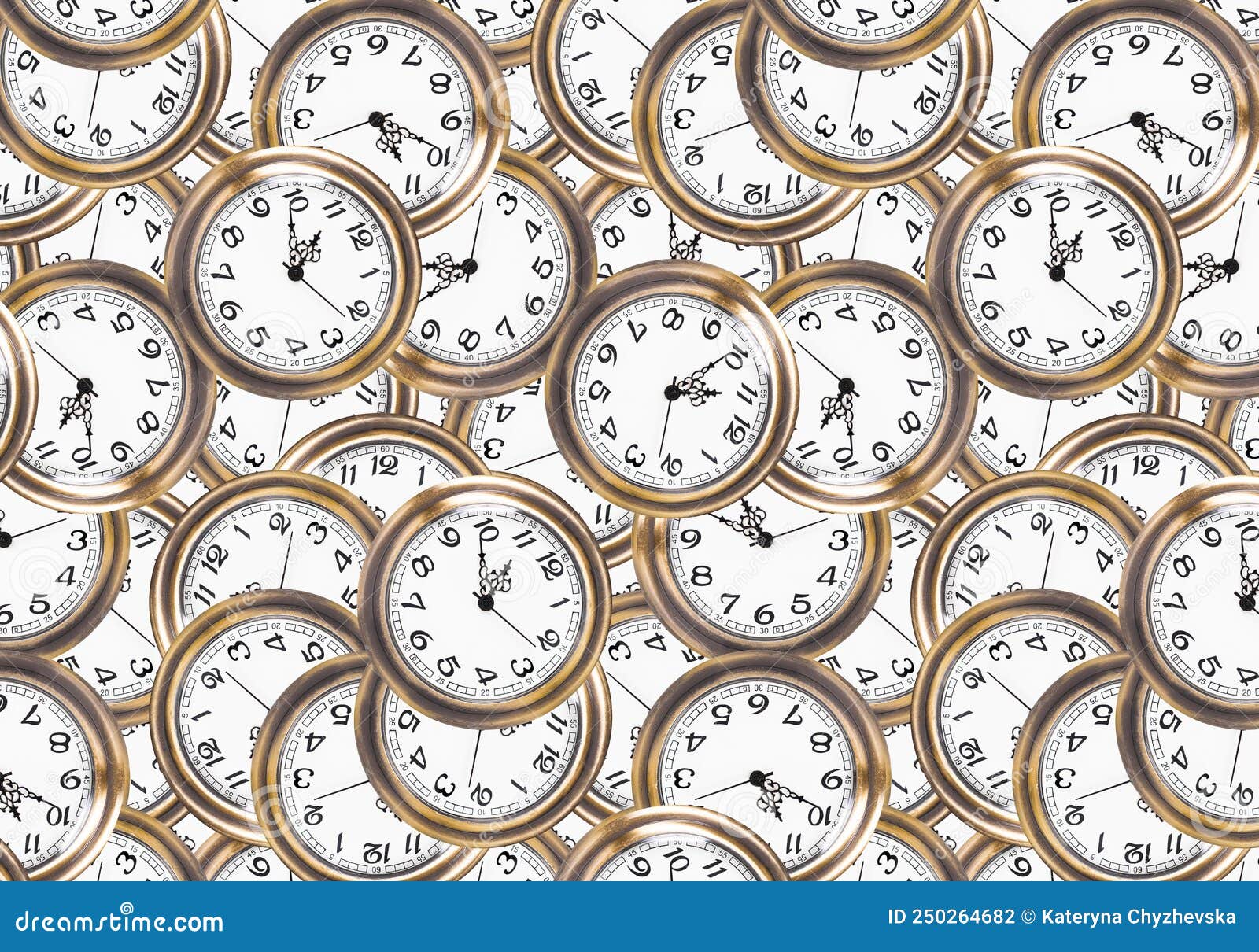 Abstract Time Related Background Stock Illustration - Illustration of ...