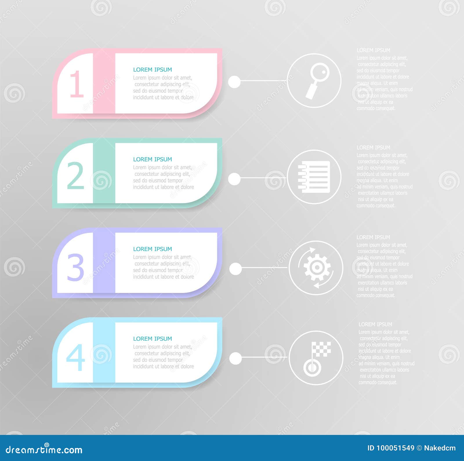 Abstract Timeline Infographic Background Stock Vector - Illustration of ...