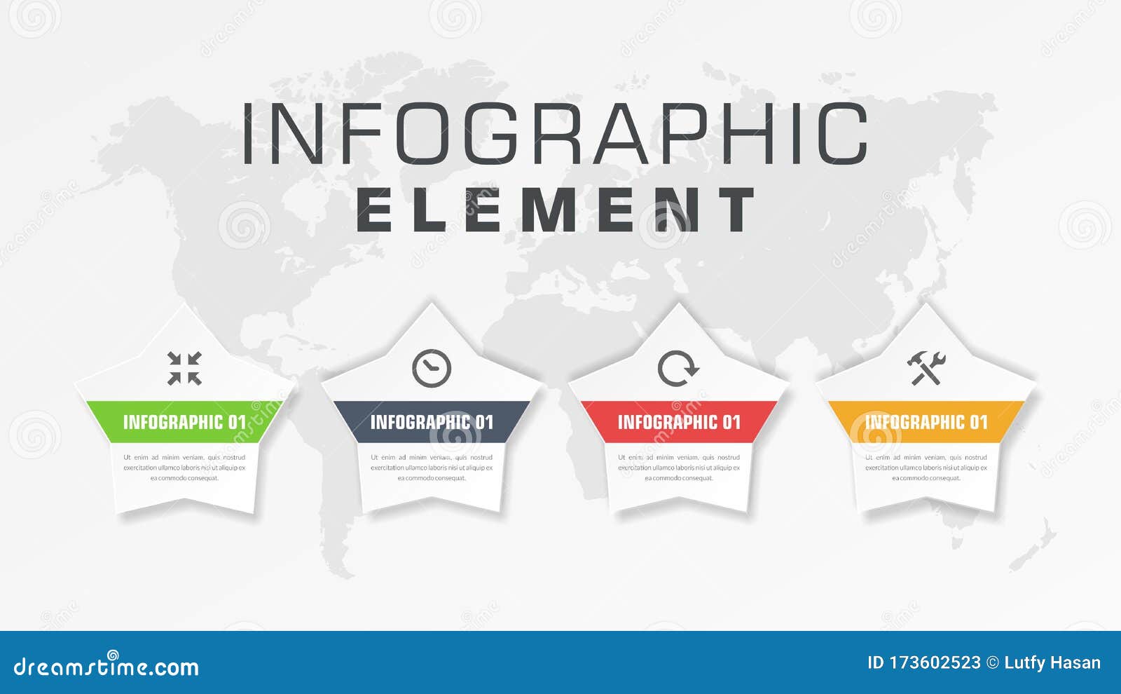 Abstract Timeline Infographic Template Premium Design Stock Vector ...