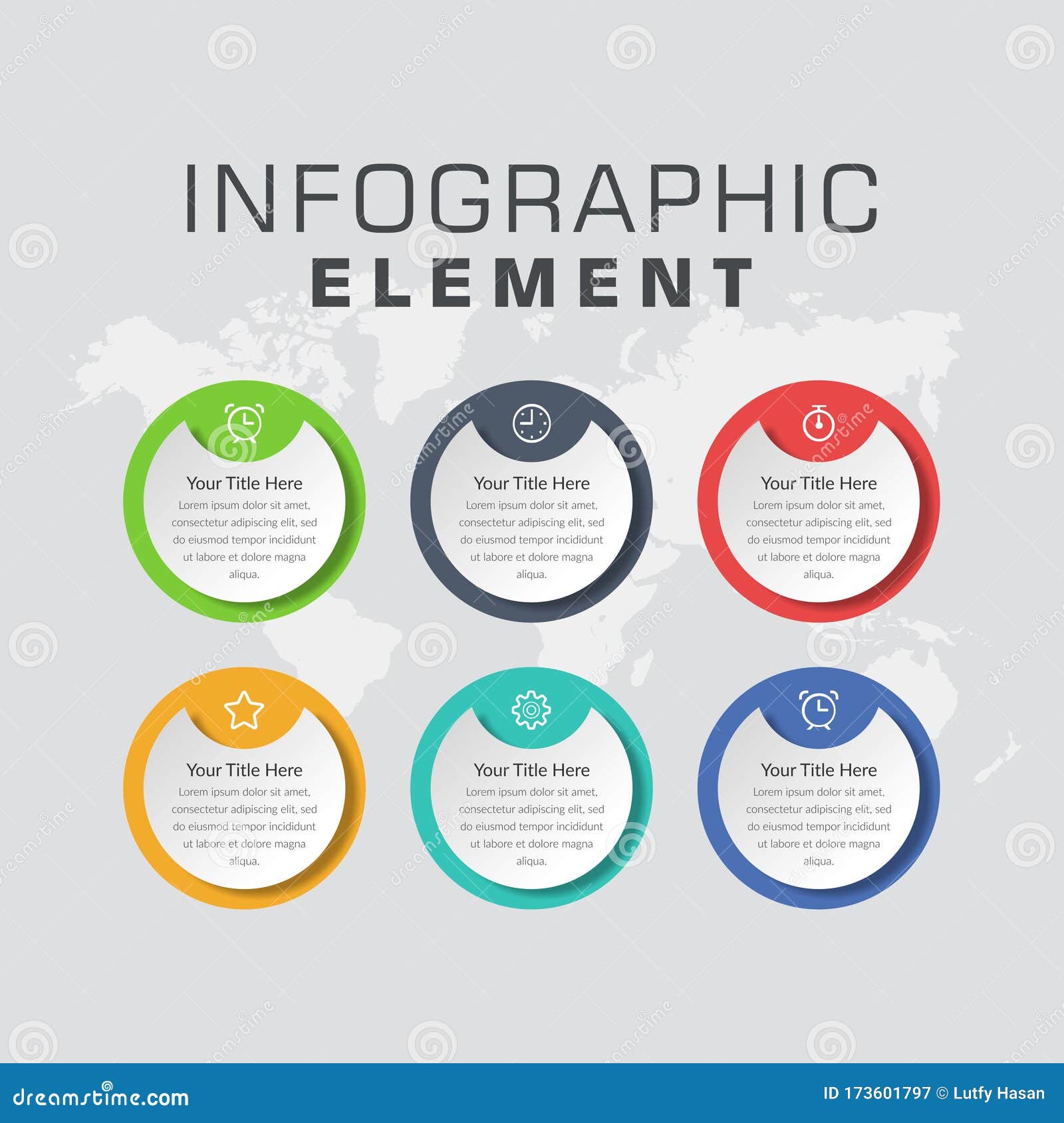 Abstract Timeline Infographic Template Premium Vector Stock Vector ...
