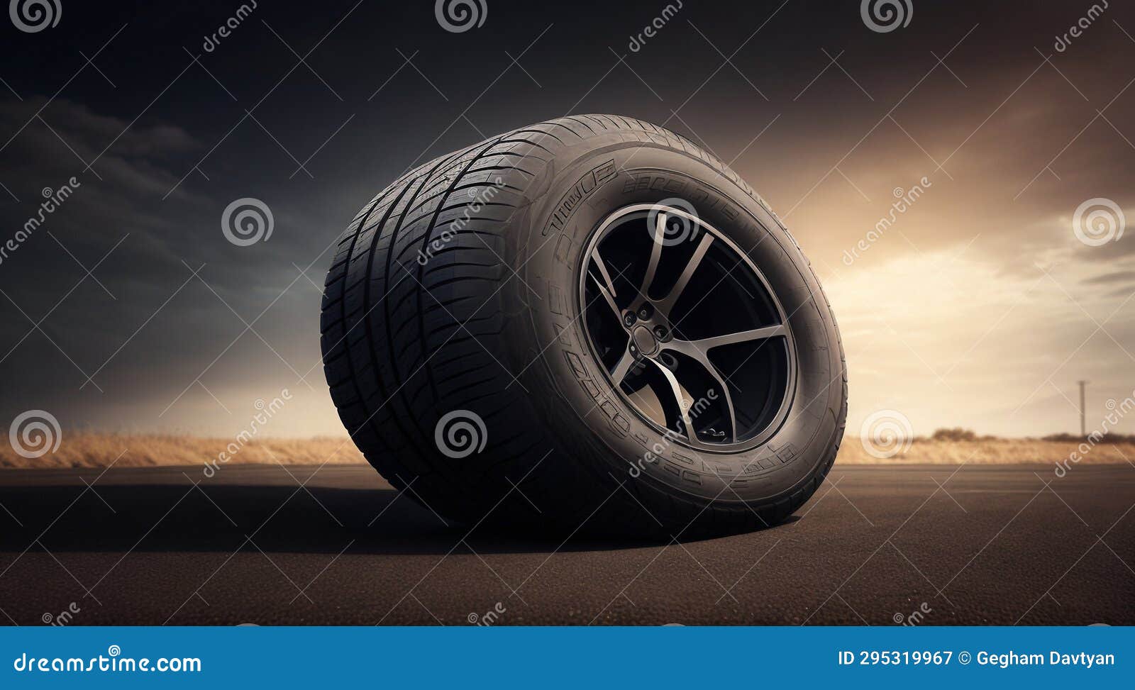 Abstract Tire Background, Graphic Designed Tires on Abstract Background ...