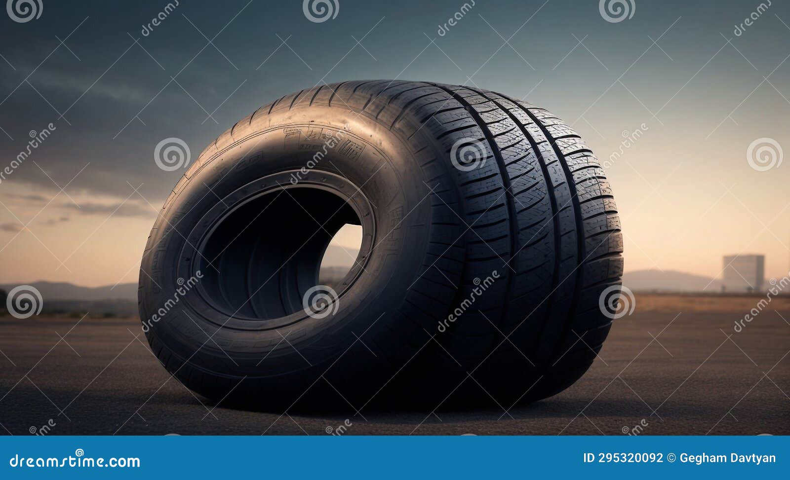Abstract Tire Background, Graphic Designed Tires on Abstract Background ...
