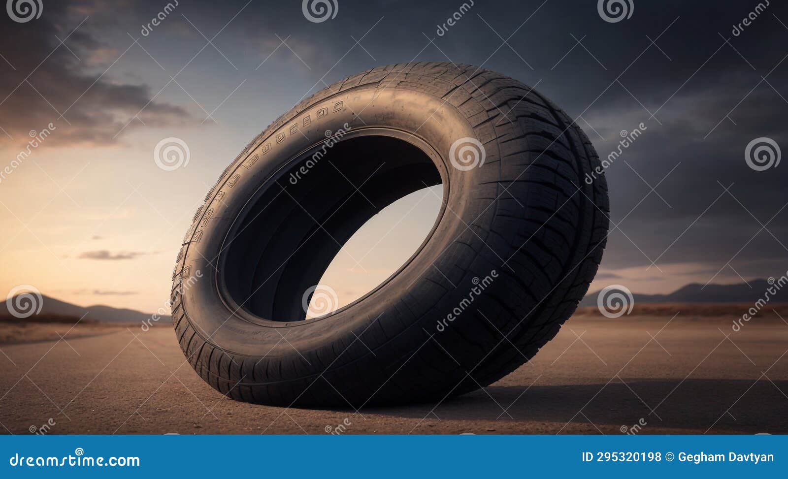 Abstract Tire Background, Graphic Designed Tires on Abstract Background ...