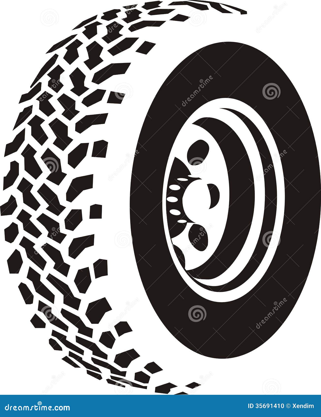 Off Road Tire Tread Pattern