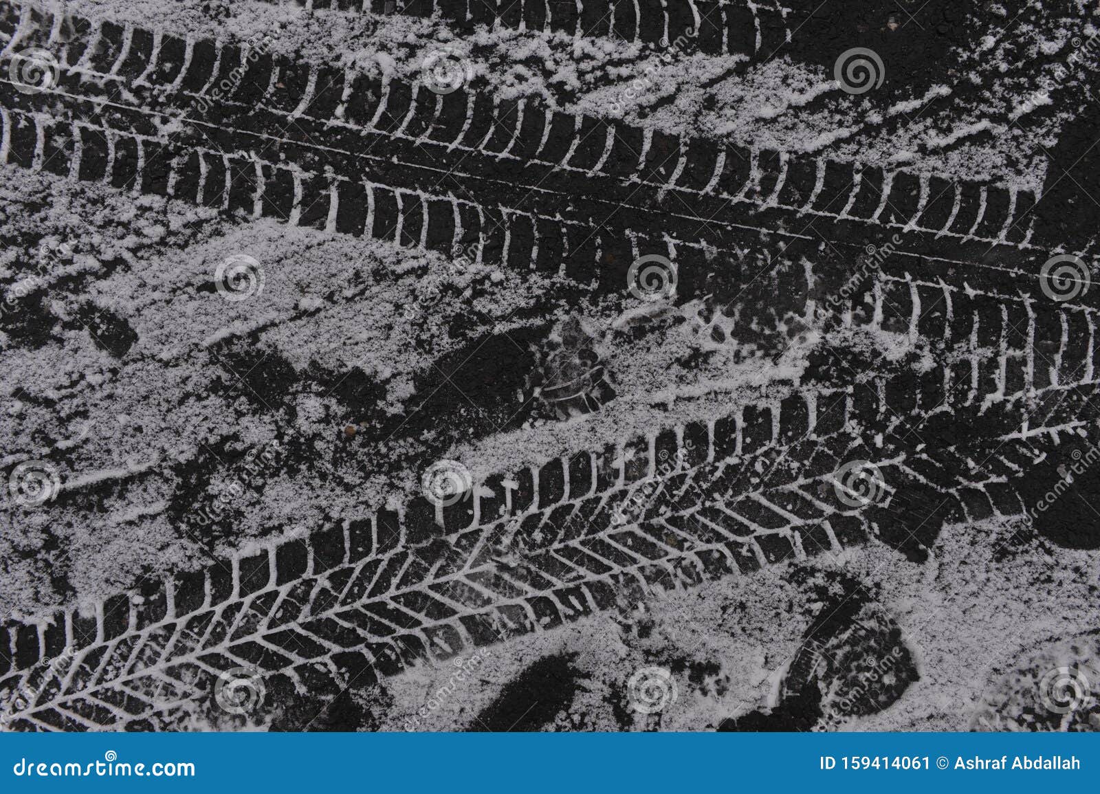 Abstract Tire Tracks Textures Surface Background Closeup Stock Image ...
