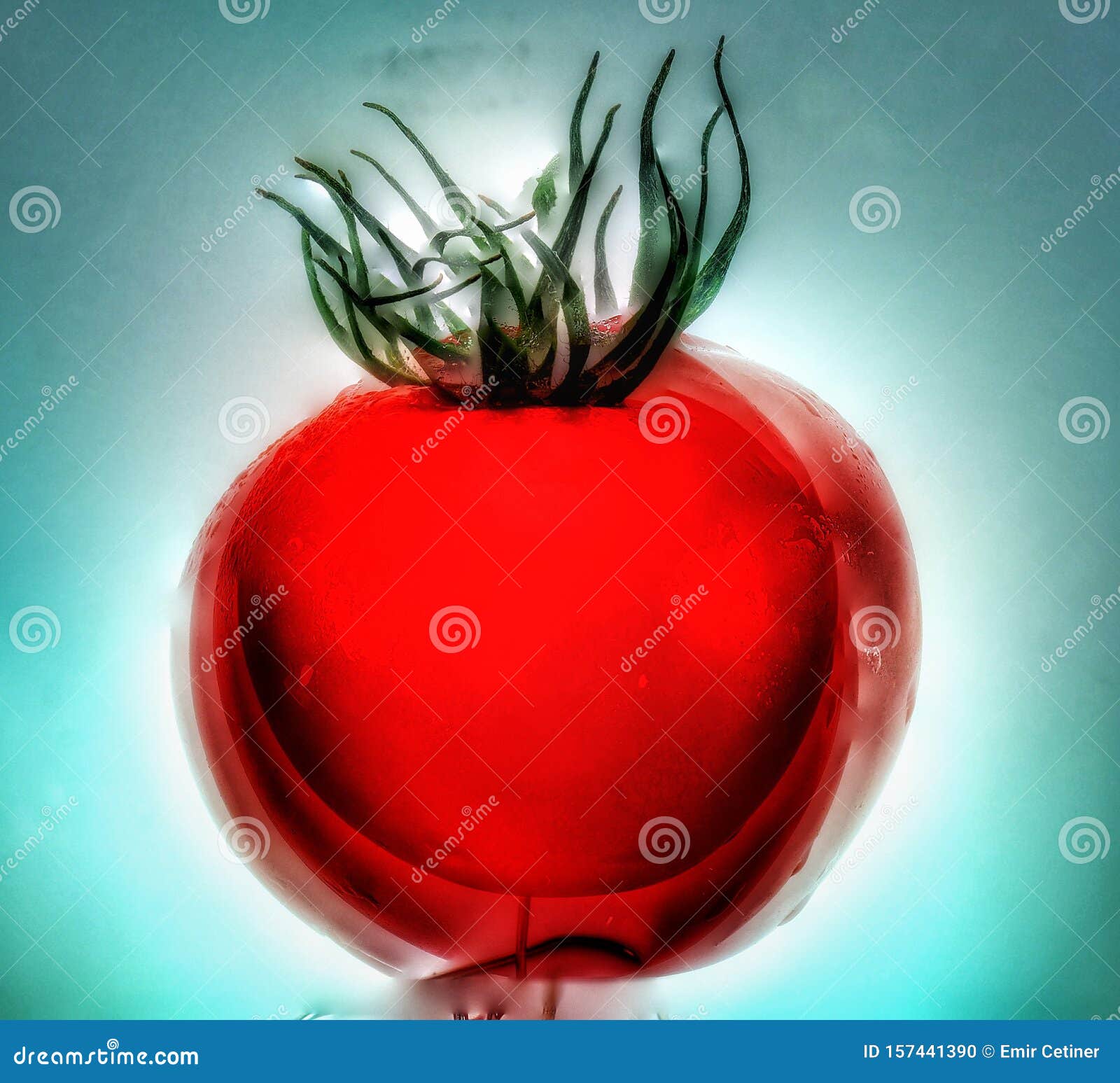 Abstract Tomato figure stock illustration. Illustration of blue - 157441390