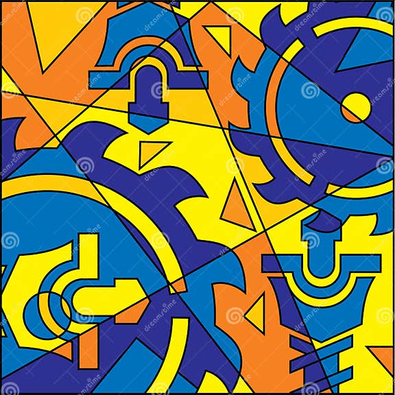 Abstract tools background stock vector. Illustration of background ...